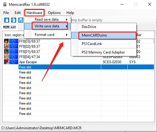 Ps1 memory card reader tutorial – Bitfunx